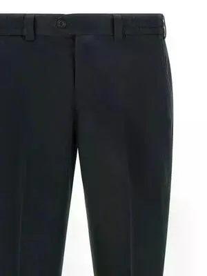 PT TORINO Elasticated Turn-up Hem Trousers