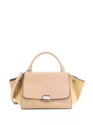 Celine Trapeze Small Satchel - Neutrals
