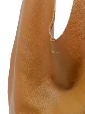 A.p.c. Le Neige Handle Leather Shoulder Bag