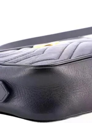 Gucci Gg Marmont Mini Crossbody Bag - Black