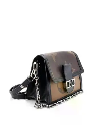LOUIS VUITTON Dauphine Mm Crossbody Bag Reverse Monogram Giant - Black