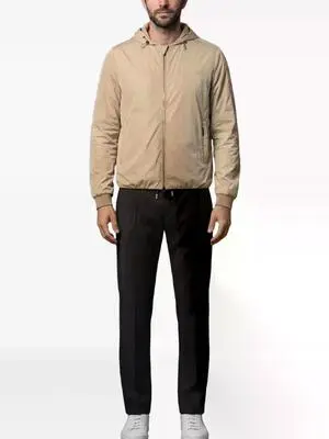 MOORER Albori Zip Up Jacket - Neutrals