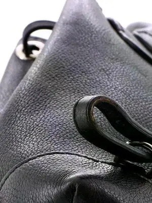 LOUIS VUITTON Lockme Mini Backpack Leather - Black