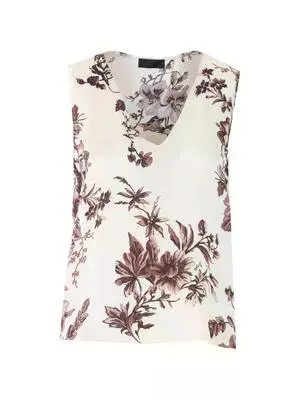 Liu Jo Floral-print V-neck Top
