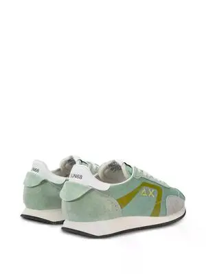 SUN 68 Lace-up Sneakers - Green