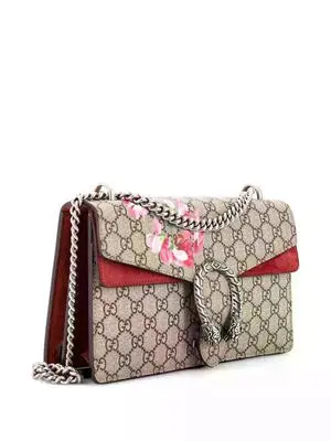 Gucci Dionysus Blooms Print Gg Coated Canvas Small Shoulder Bag - Brown