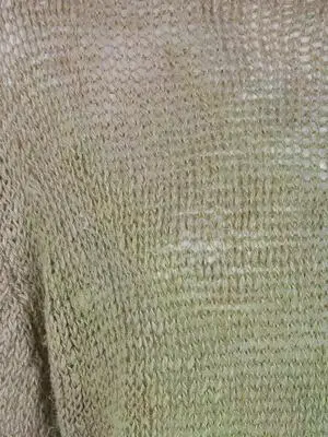 Comme Des Garçons Contrast-trim Sweater - Neutrals