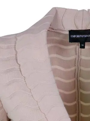 Emporio Armani Dawn Wave Pattern Jacket - Neutrals