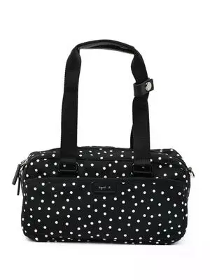 AGNES B. Boston Tote Bag