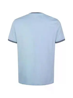 Fred Perry Logo-embroidered T-shirt - Blue
