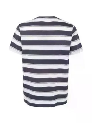 Fred Perry Striped-pattern T-shirt - Blue