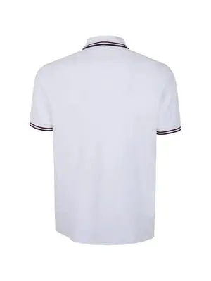 Fred Perry Logo-embroidered Polo Shirt - White