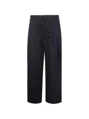 Comme Des Garçons Pleated Wide-leg Trousers