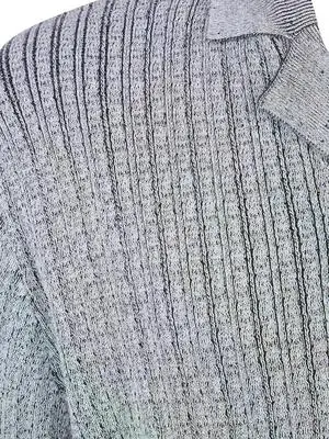 LES DEUX Evan Knitted Shirt - Grey