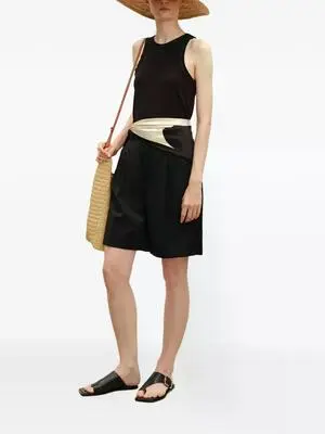 LESS Belted Tailored Shorts