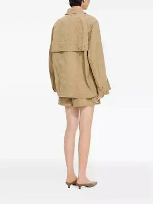 JNBY Floral-embroidered Shorts - Neutrals
