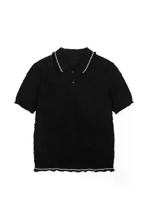 JNBY Artistic Polo Shirt - Black