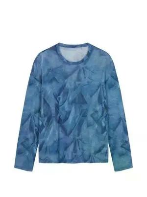 JNBY Psychedelic Long Sleeve T-shirt - Blue