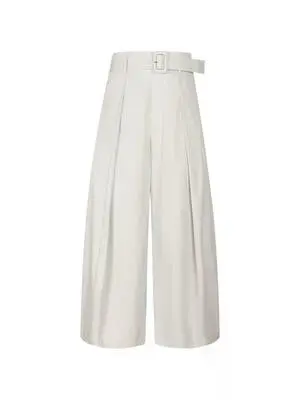 LESS Wide-leg Cropped Trousers