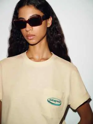 REFORMATION Patagonia Mw '95 Oval Logo Pocket T-shirt