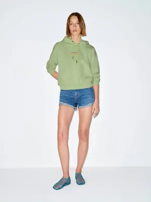 REFORMATION Patagonia Oval Logo Hoody - Green
