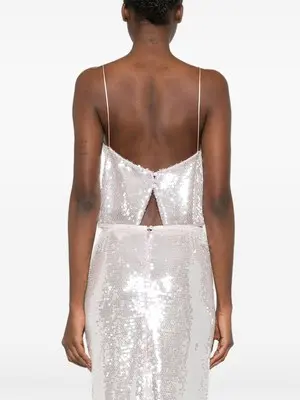FORTE_FORTE Sequined Top - Pink