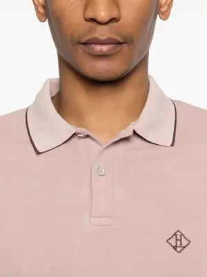 Herno Logo Cotton Polo Shirt