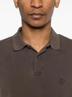 Herno Logo Cotton Polo Shirt