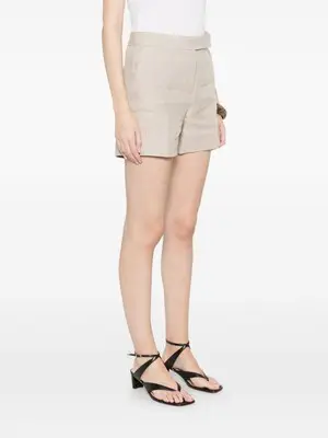 Max Mara Linen Shorts - Beige