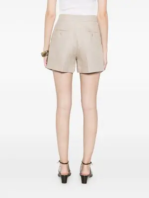 Max Mara Linen Shorts - Beige