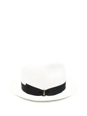 Borsalino Monica Straw Hat - Blue