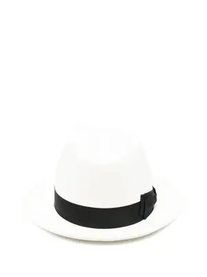 Borsalino Monica Straw Hat - Blue