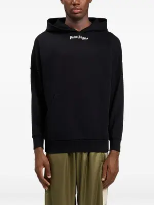 Palm Angels Logo Cotton Hoodie