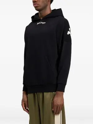 Palm Angels Logo Cotton Hoodie
