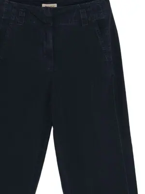 Woolrich Cotton Carrot Trousers - Blue