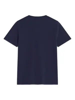 Maison Kitsuné Fox Head Cotton T-shirt - Blue