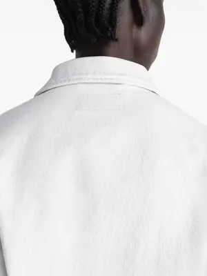 LEMAIRE Cotton Cropped Denim Jacket - White