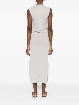 LEMAIRE Cotton Knotted Dress - Beige