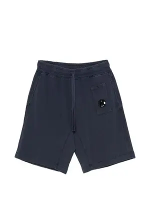 C.P. COMPANY Cotton Jogging Bermuda Shorts - Blue