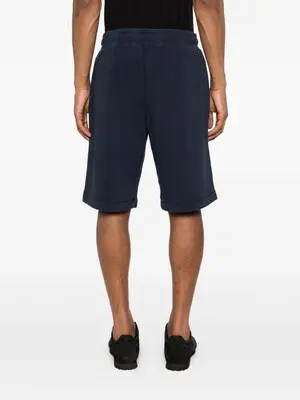 C.P. COMPANY Cotton Jogging Bermuda Shorts - Blue