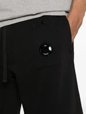 C.P. COMPANY Cotton Jogging Bermuda Shorts - Black