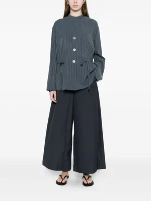 Emporio Armani Pinstriped Jacket - Grey
