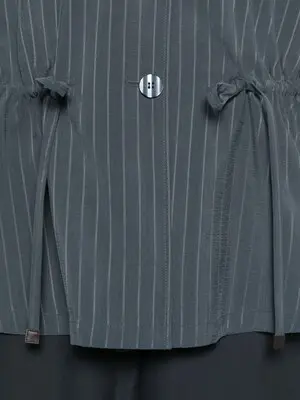 Emporio Armani Pinstriped Jacket - Grey