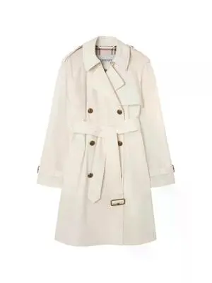Burberry Mid-length Lightweight Cotton Trench Coat