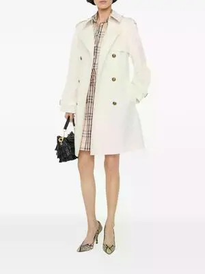 Burberry Mid-length Lightweight Cotton Trench Coat