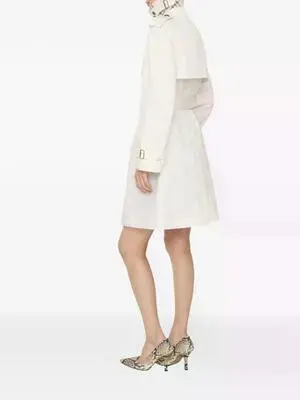 Burberry Mid-length Lightweight Cotton Trench Coat