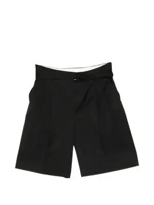 LESS Belted Tailored Shorts