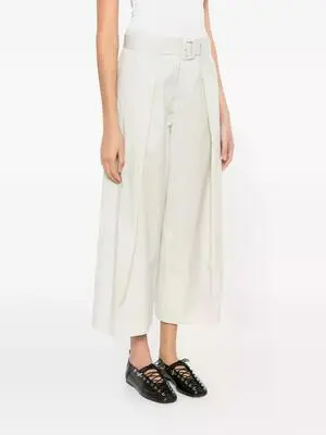 LESS Wide-leg Cropped Trousers
