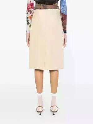 LESS Sequin-embellished A-line Skirt