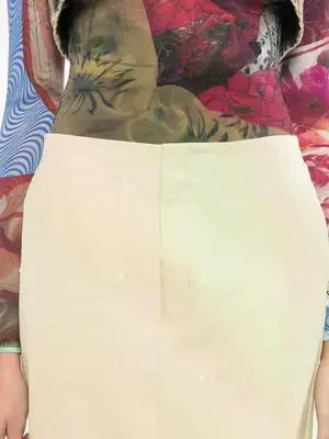 LESS Sequin-embellished A-line Skirt